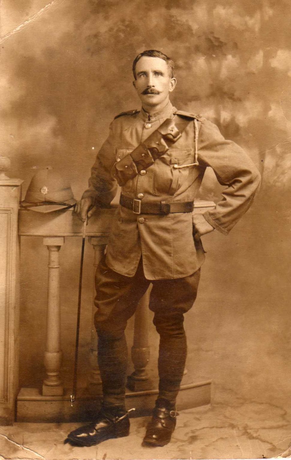 With the Remounts - Away from the Western Front