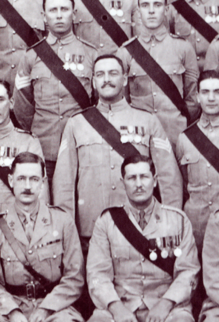 Currie, Sgt John William (Bill) centre, Jubbulpore, India 1923 (Photo ...